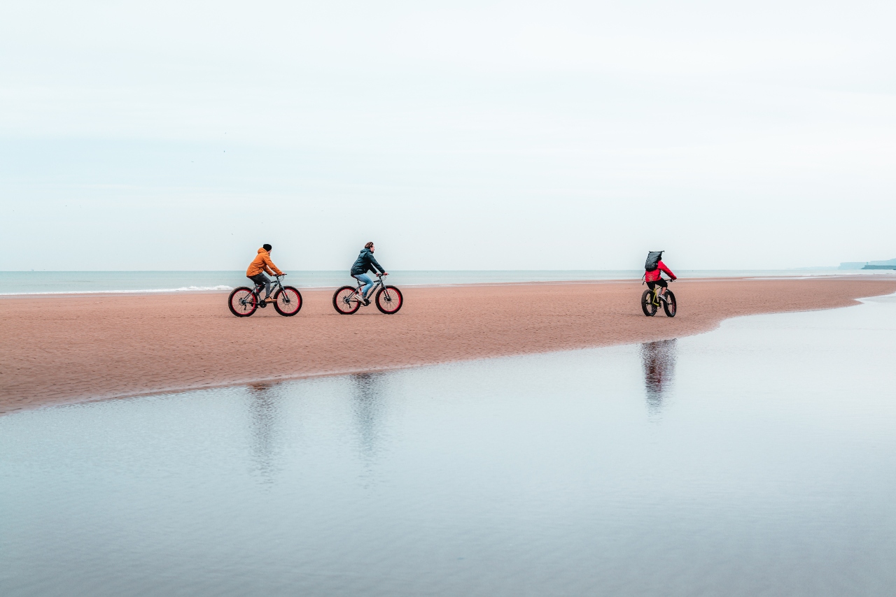 The Coeur de Nacre, ideal playground for Fatbikes - fatbike